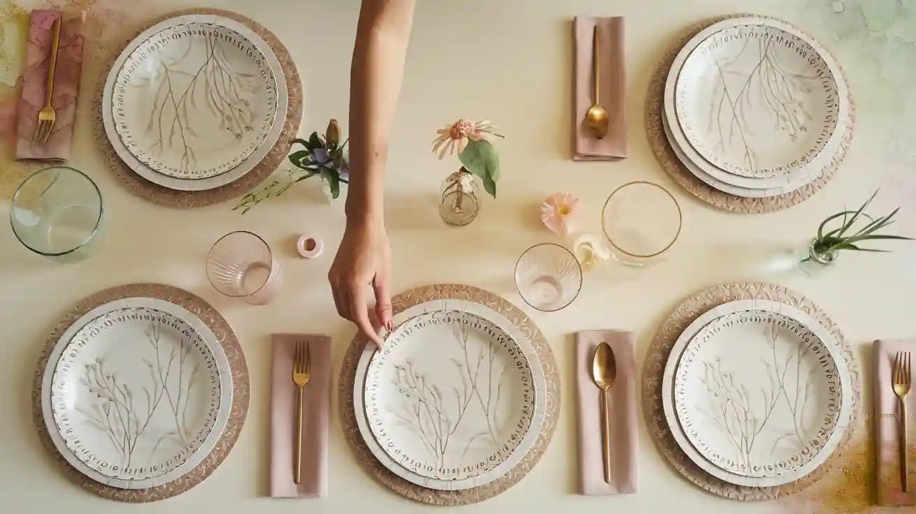 Pretty Paper Plates That Wow Your Guests – ECO-Lipak